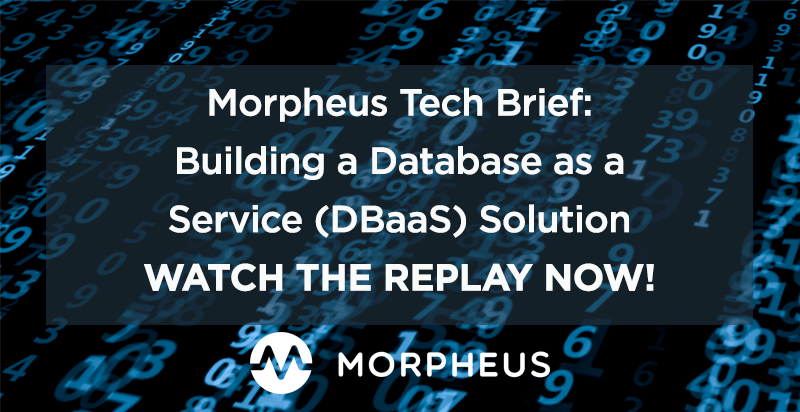 Building a Database as a Service Solution with Morpheus - Hybrid Cloud ...